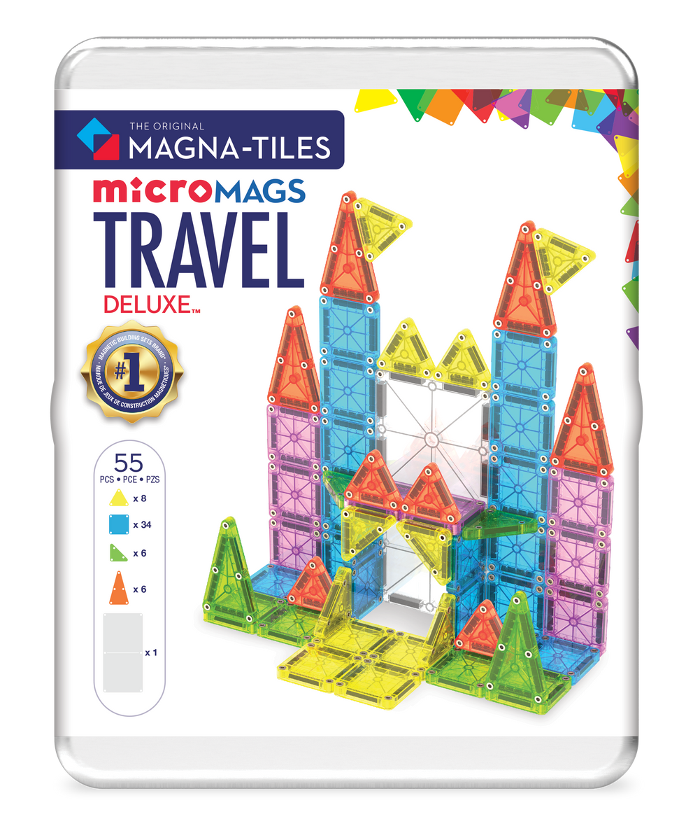 Micro Mags Travel Set 55 stuks | Magna Tiles – Anders nog iets?
