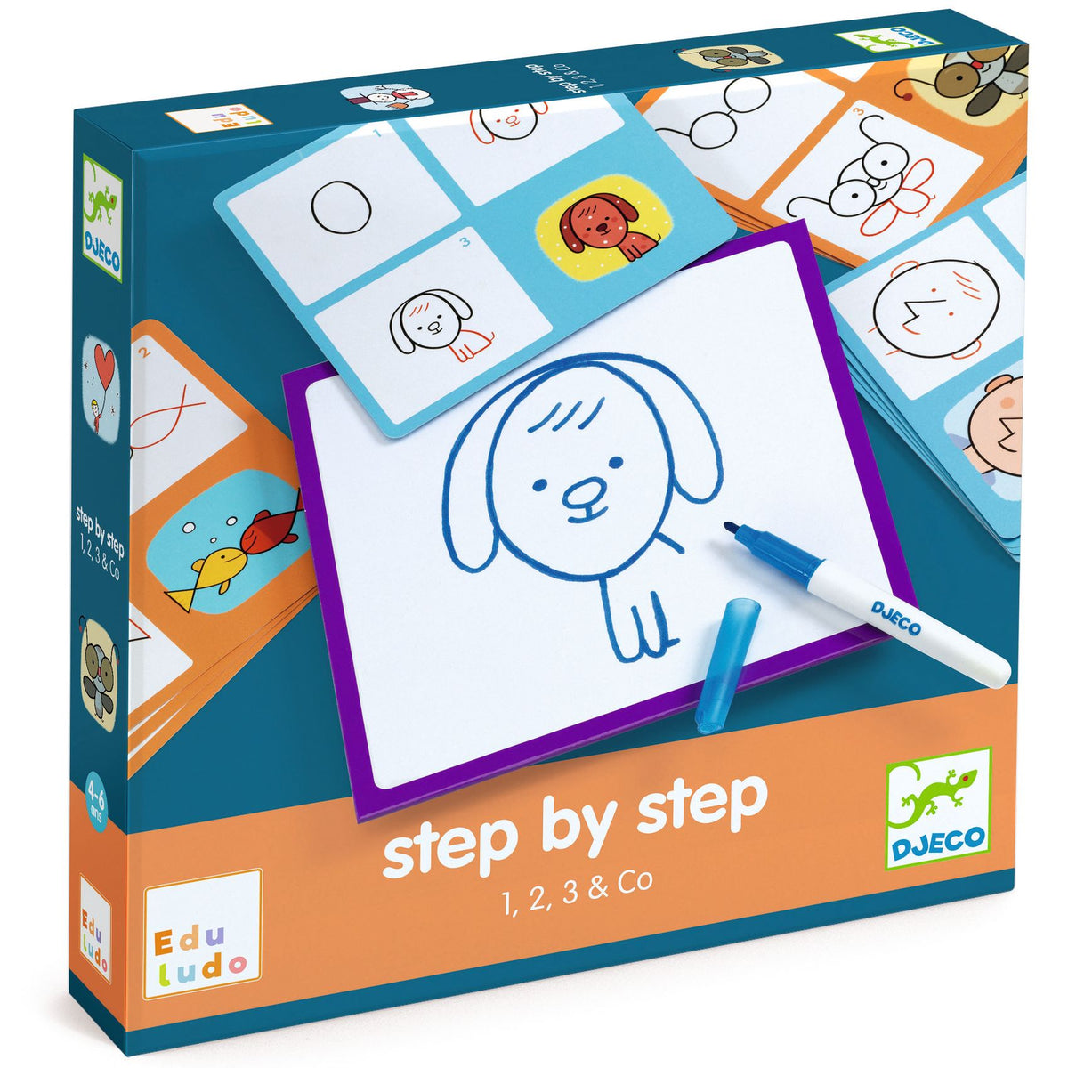 Leren Tekenen - Step by Step 1,2,3 en Co | Djeco – Anders nog iets?